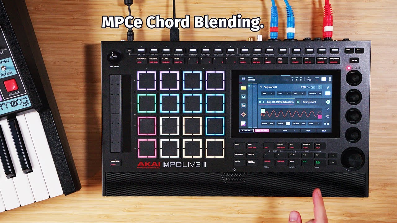Akai Mpc Live 3 Matriarch Sampling With Mpce Crossfades Youtube