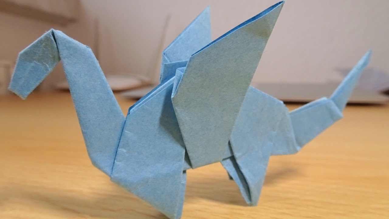 Easy Paper Dragon Origami Dragon Tutorial Youtube