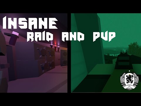 Insane Raid And Pvp Unturned Raiding 2 Youtube