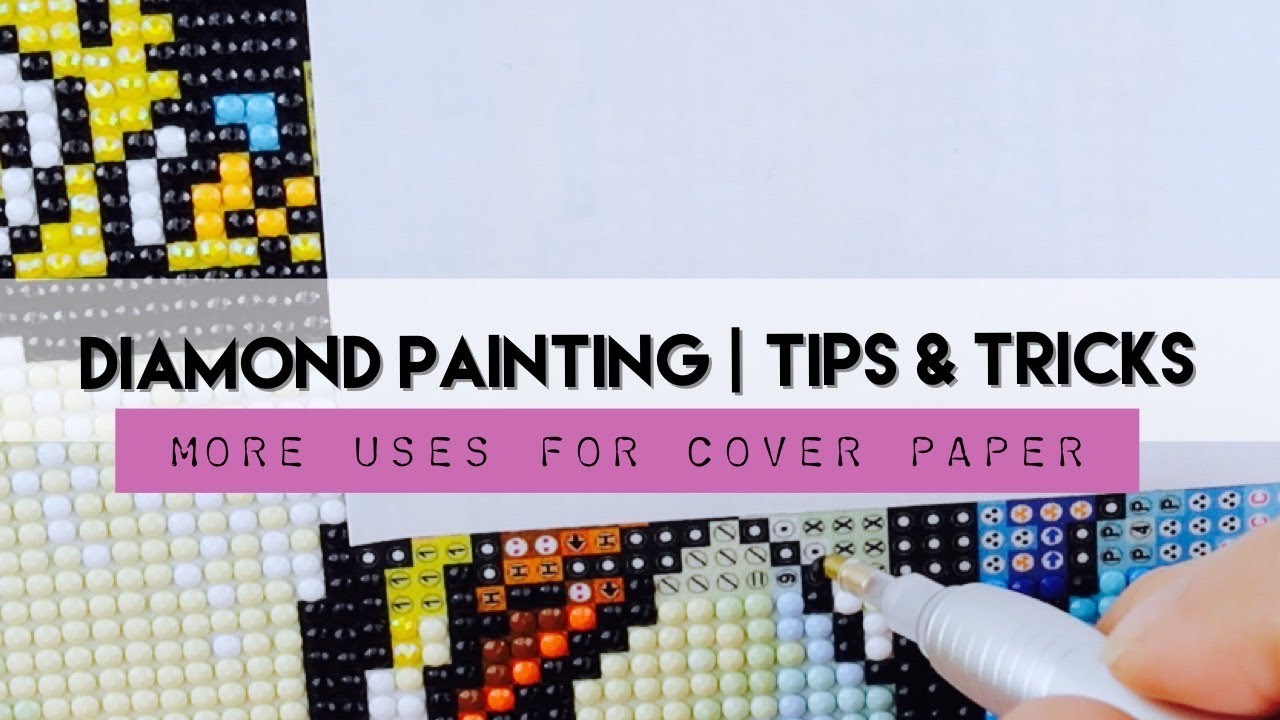 Diamond Painting Tips Tricks 27 Using A Guide Youtube