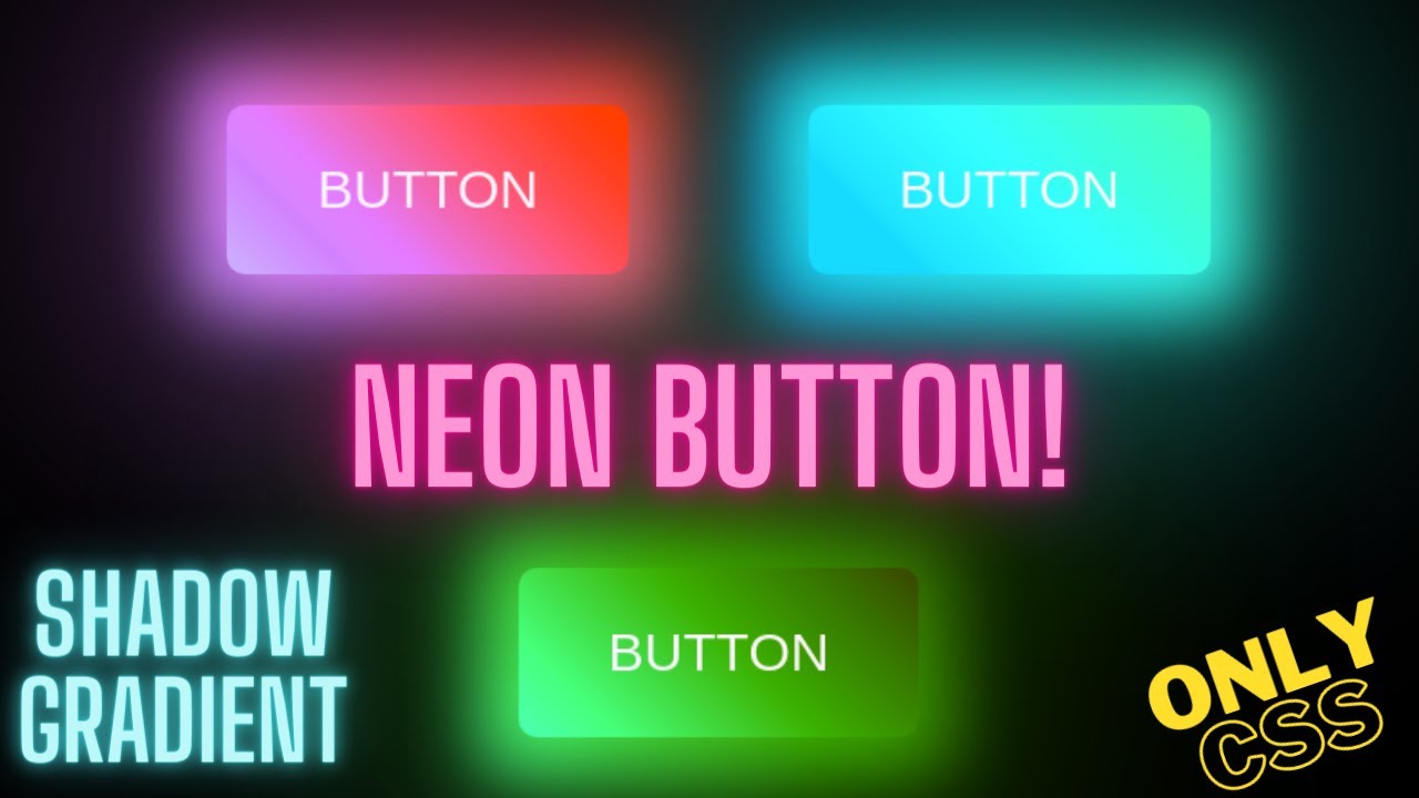 Css Amazing Button Animation Hover Effect Box Shadow Glowing Gradient