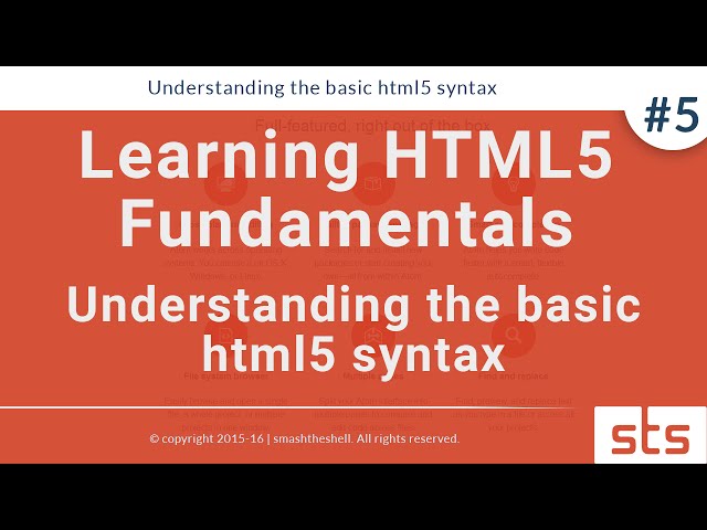 Basic Html5 Structure