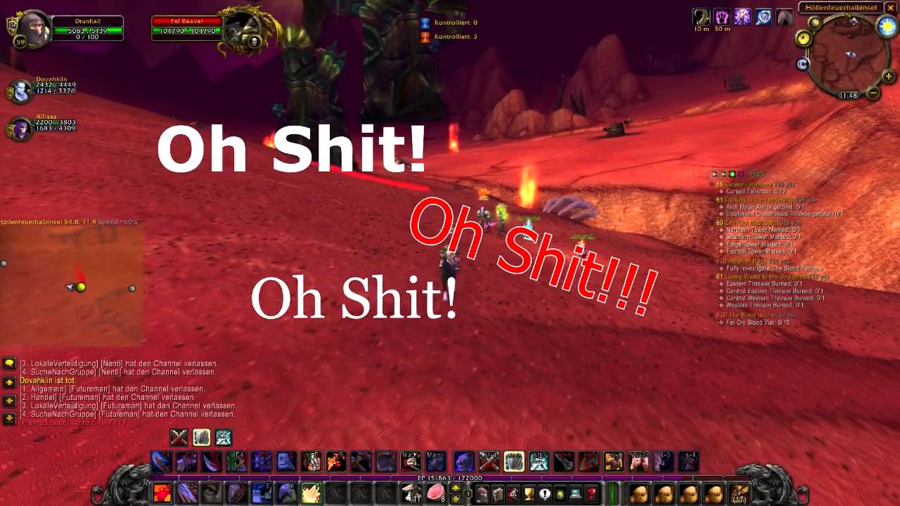 Fel Reaver In Burning Crusade Be Like Youtube