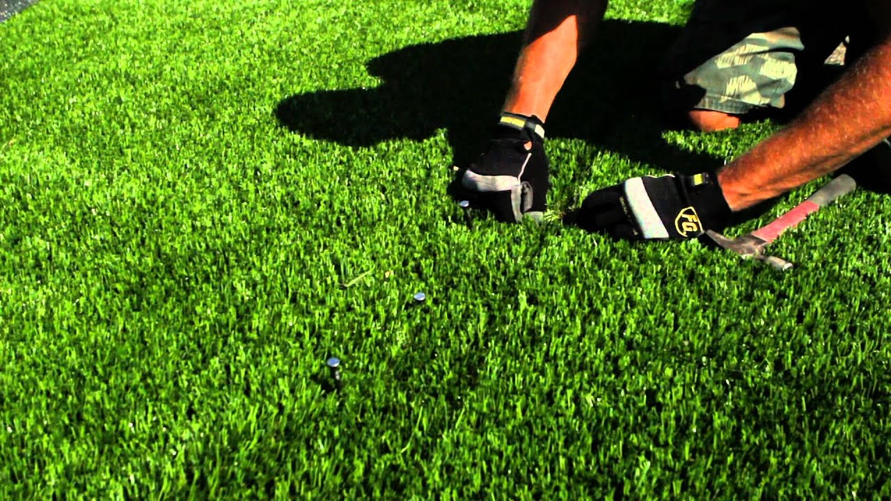 How To Seam Artificial Grass Brought To You By Sgw Youtube