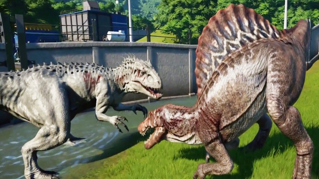 Indominus Rex Contra Spinosaurus