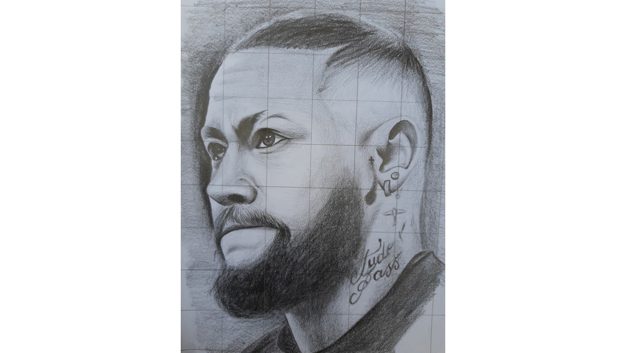 Como Desenhar O Neymar Passo A Passo Como Desenhar O Neymar Passo A