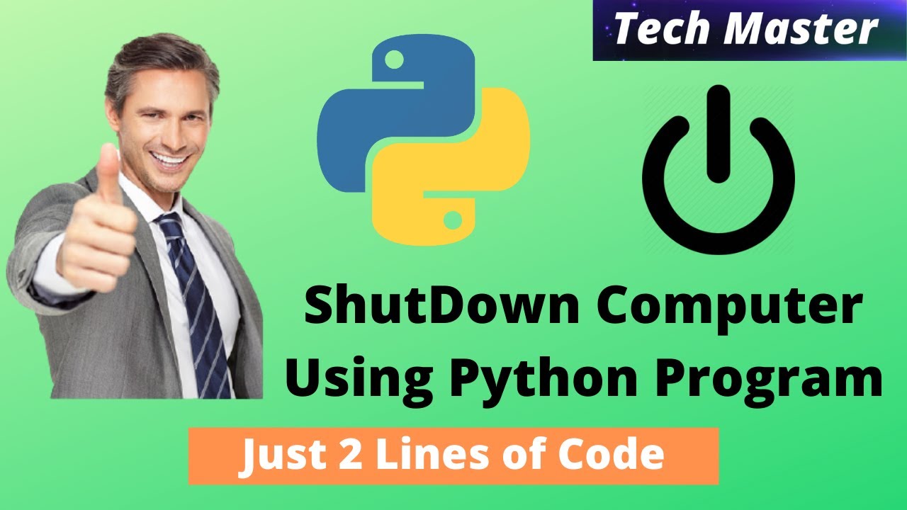 Shutdown Pc With Python Ways To Shutdown Your Pc How To Shutdown Pc