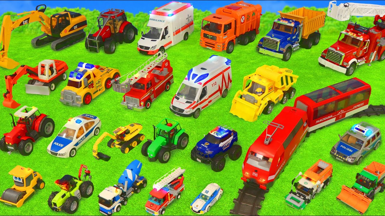 Toy Vehicles Collection For Kids Youtube