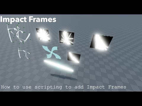 How To Make A Roblox Ability Impact Frames Using Scripts Youtube