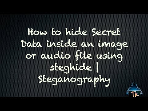 How To Hide Secret Data Inside An Image Or Audio File Using Steghide