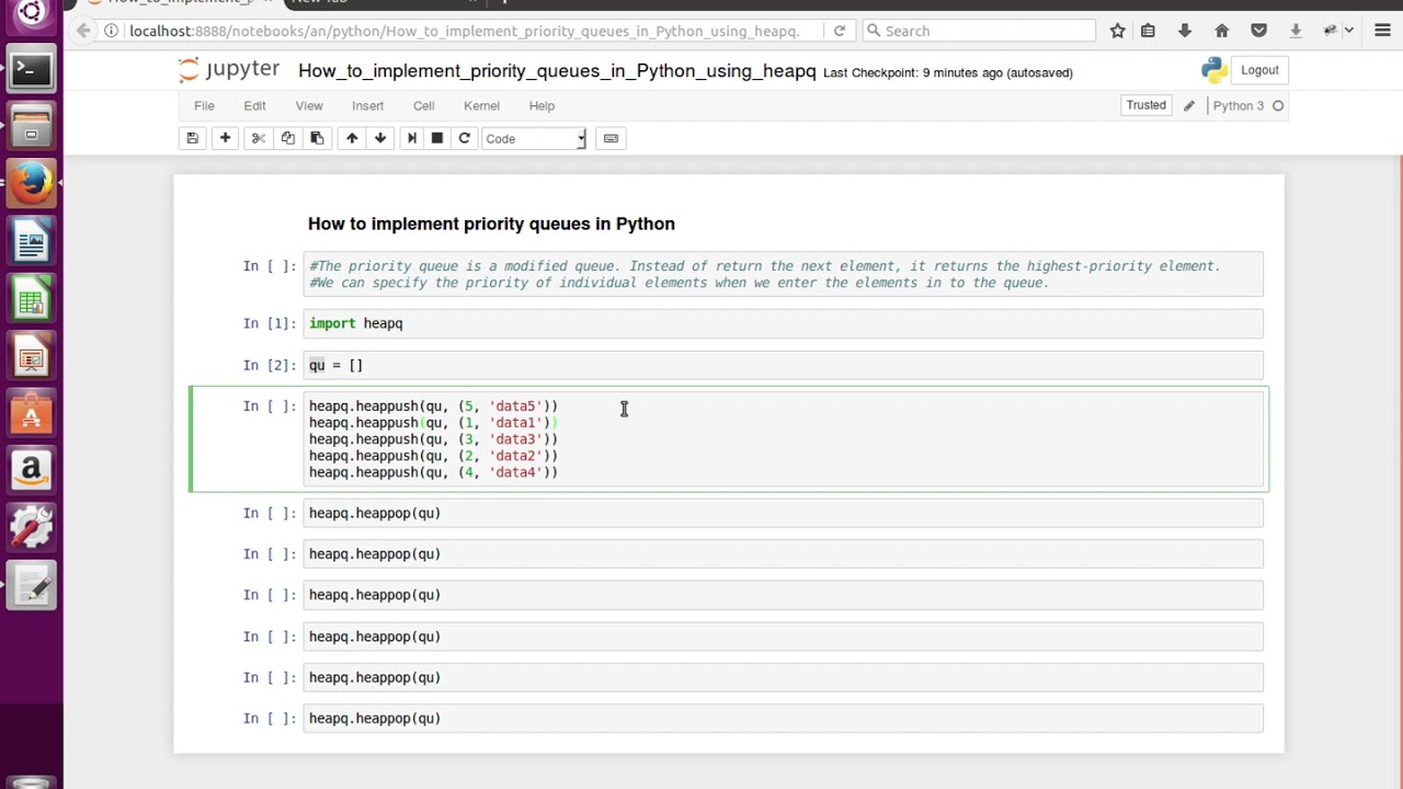 How To Implement Priority Queue In Python Youtube