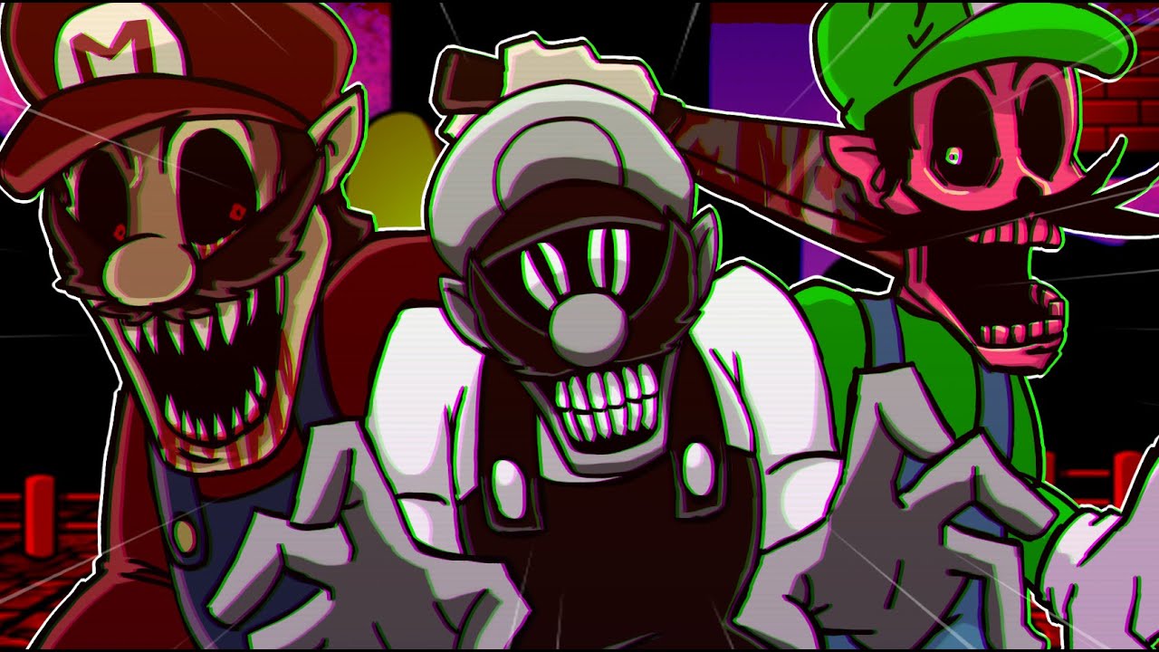 O Novo Mod Mais Assustador De Todos 亞 Friday Night Funkin Mario S