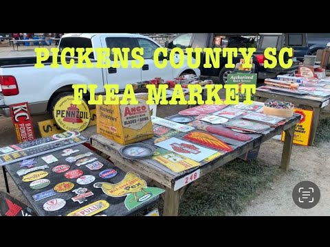 Antiquing At The Pickens County Flea Market For Treasures And Antiques