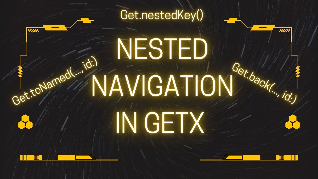 Flutter Nested Navigation Using Getx Package Youtube