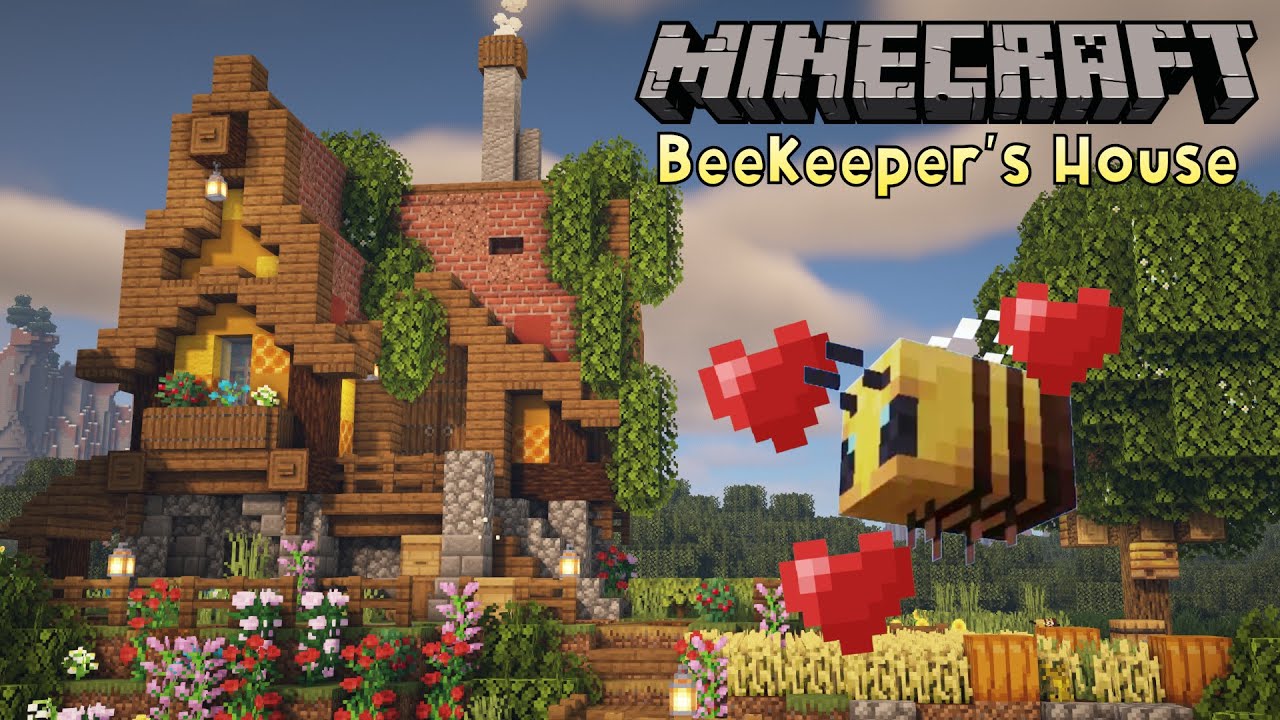 Minecraft Tutorial Beekeeper S House Youtube
