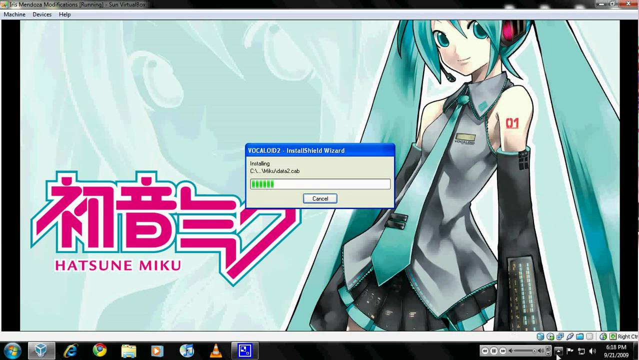 Installing Vocaloid Youtube