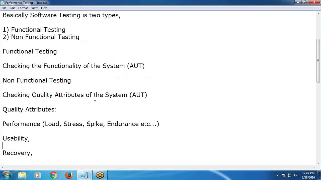 Introduction To Performance Testing Youtube