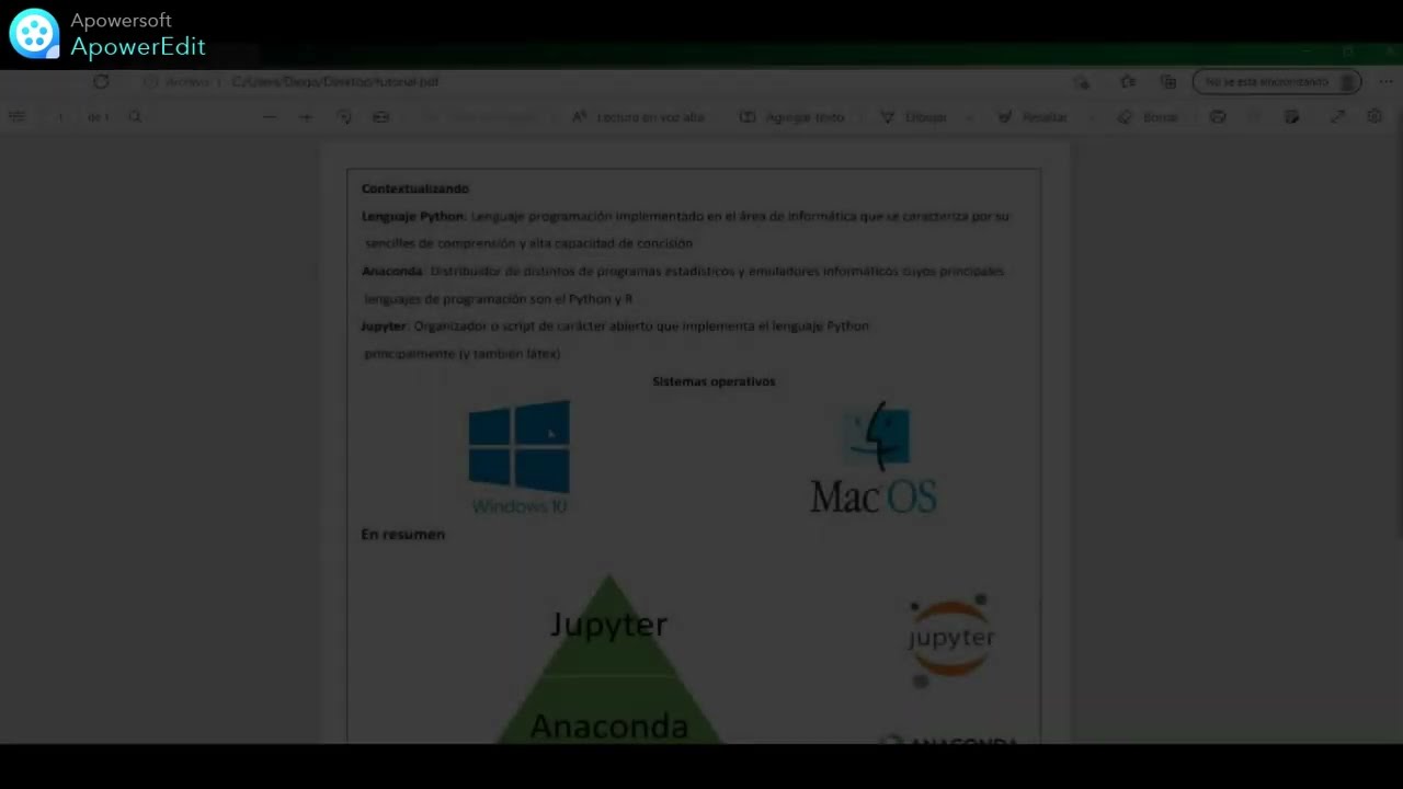 Tutorial Instalación Python Y Anaconda Windows Youtube