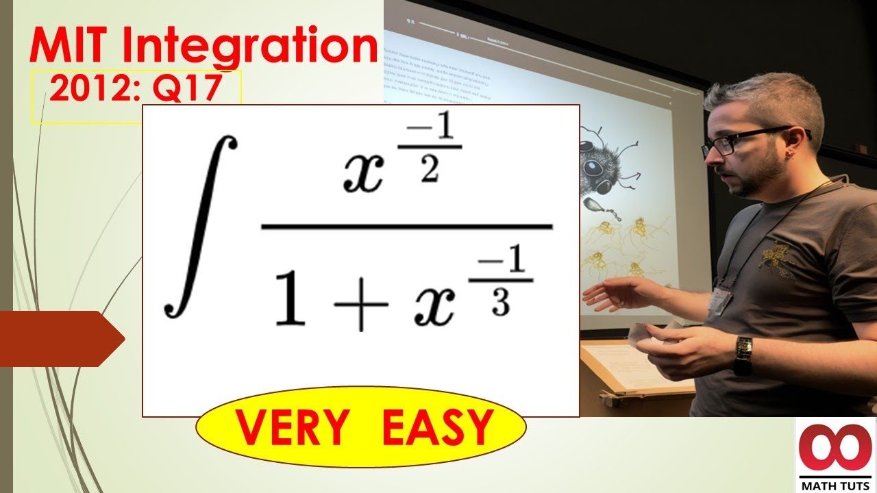 Integration By Substitution Mit Integration Bee 2012 Q17 Youtube