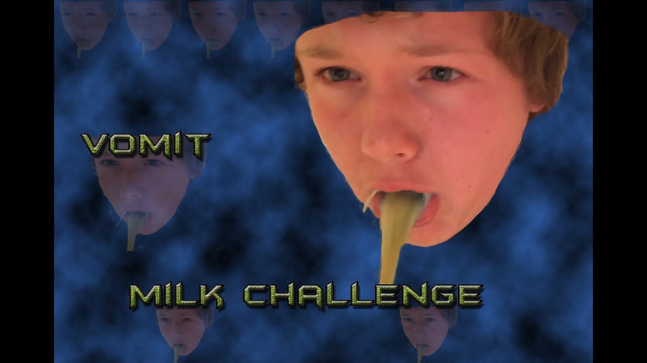 Milk Challenge Vomit Warning Youtube