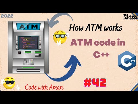 Atm Code Using C How Atm Works Youtube