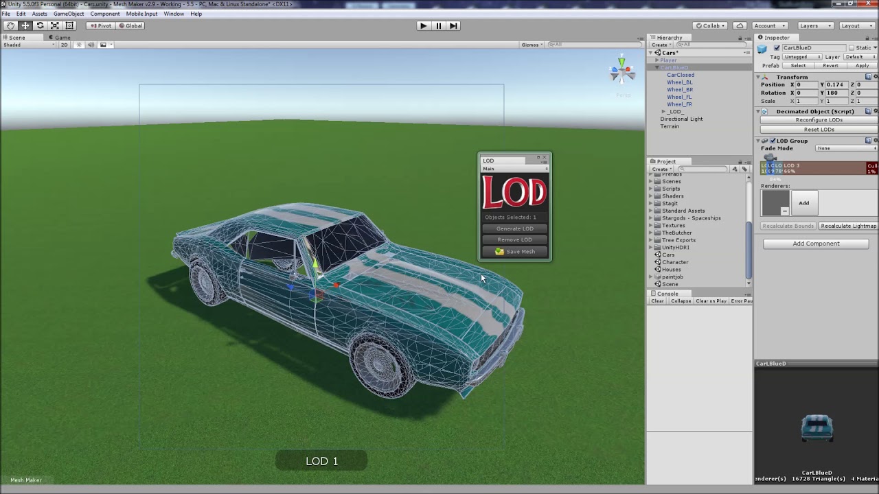 Lod For Unity Youtube
