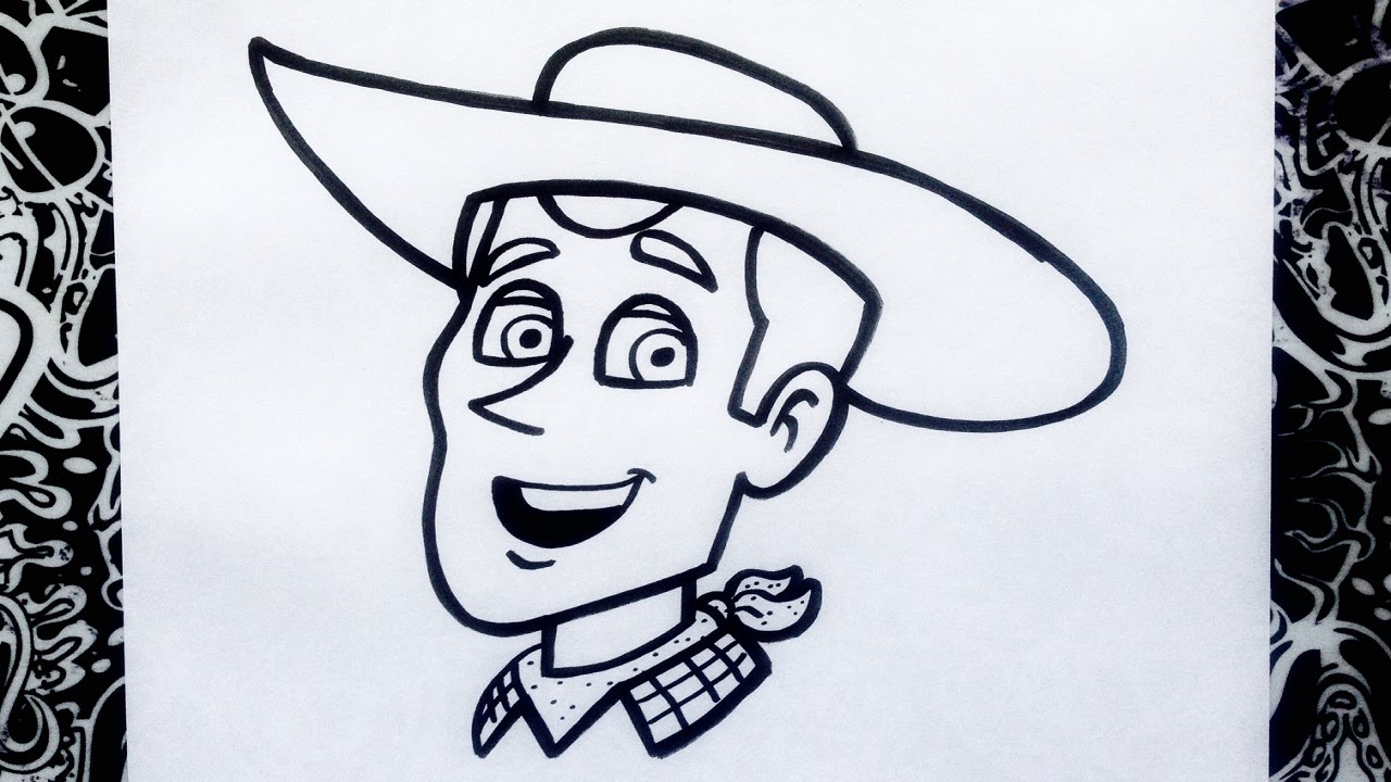 Como Dibujar A Woody De Toy Story How To Draw Woody Youtube