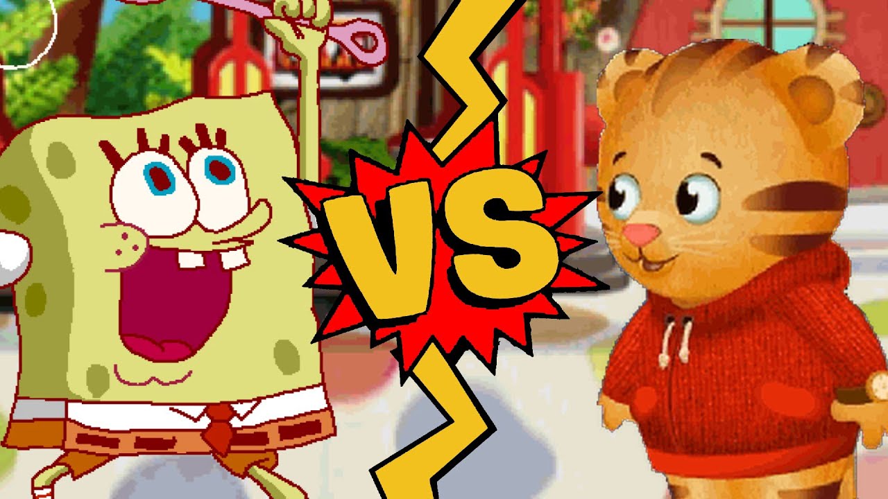 M U G E N Battles Spongebob Vs Daniel Tiger Spongebob Squarepants