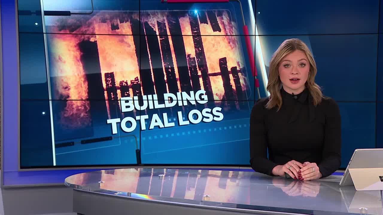 Columbia Co Building Deemed A Total Loss After Fire Youtube