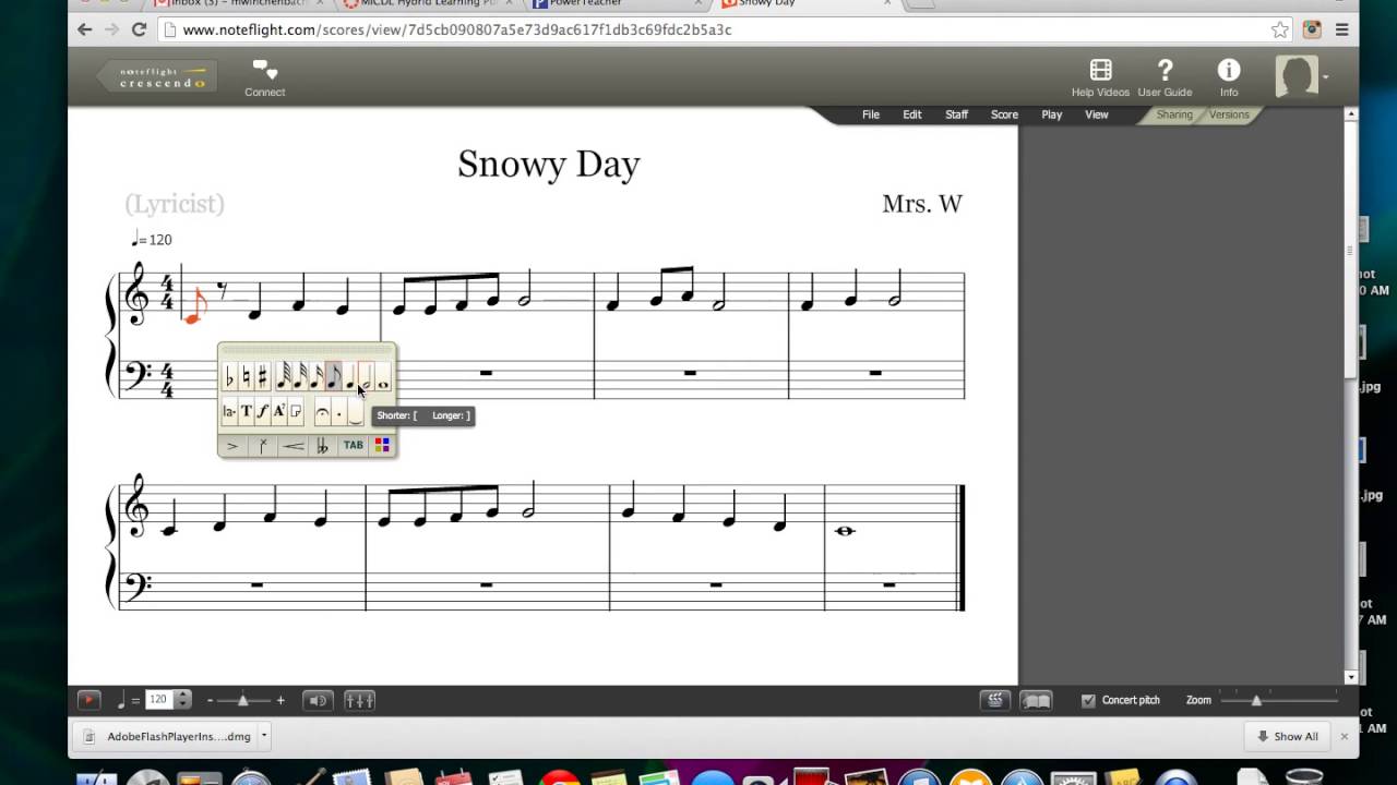 Noteflight Tutorial How To Write Music Youtube