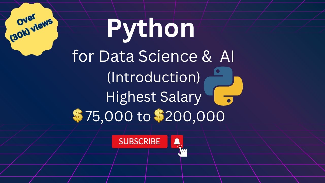 Python For Data Science Ai Youtube