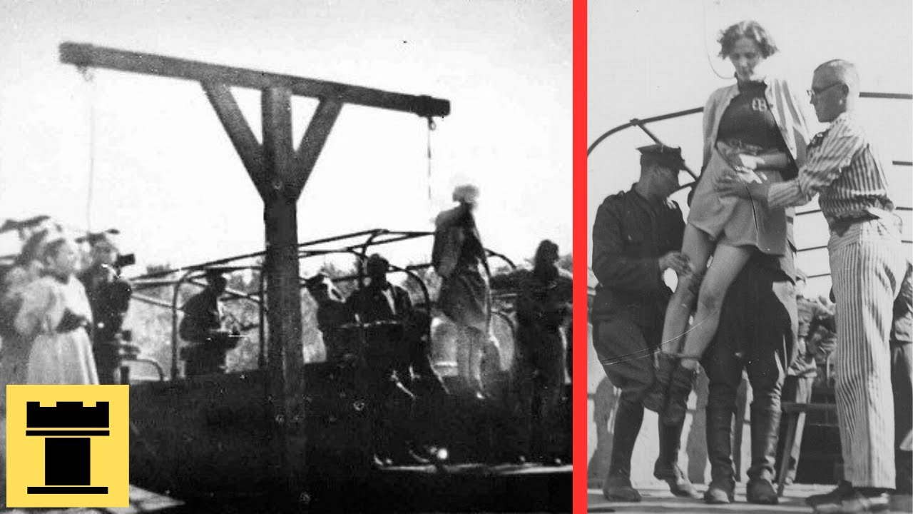 Public Execution Of The Female Sadist Of Stutthof Concentration Camp