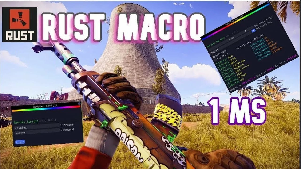 Rust Macros Download Free Hack Undetected Rust Cheat Best Macro
