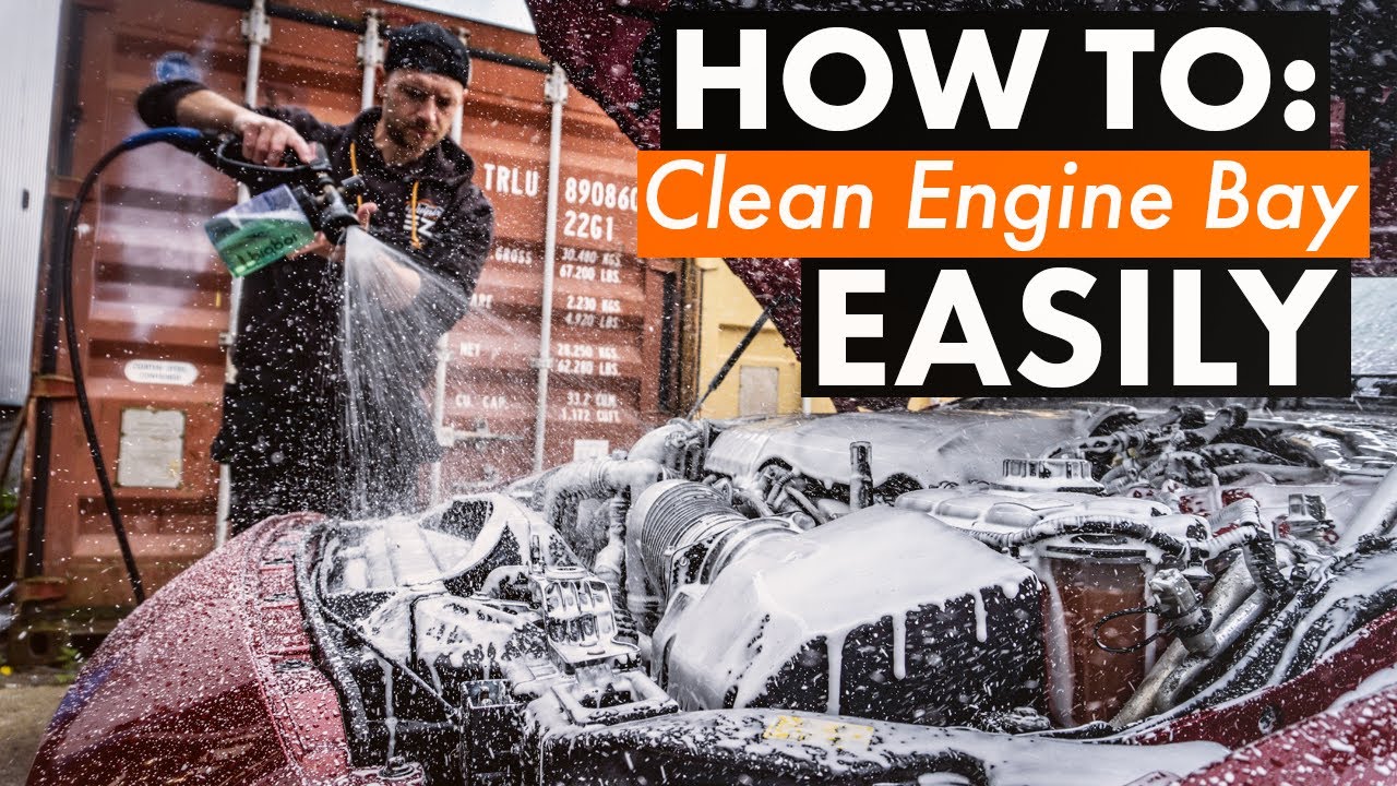 Safely Clean Your Engine Bay With These Simple Steps Youtube