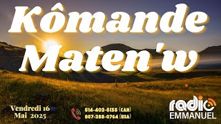 Komande Matenw Pierre Binse Roche Radio Emmanuel Radio Emmanuel Mp3