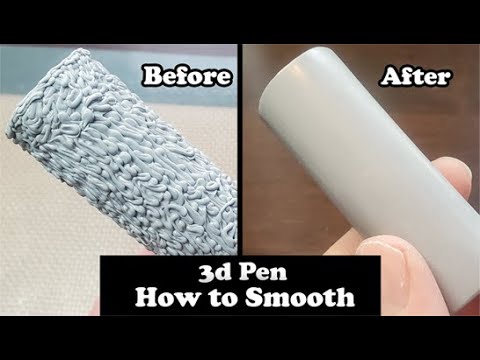 3d Pen Smoothing Tutorial Youtube