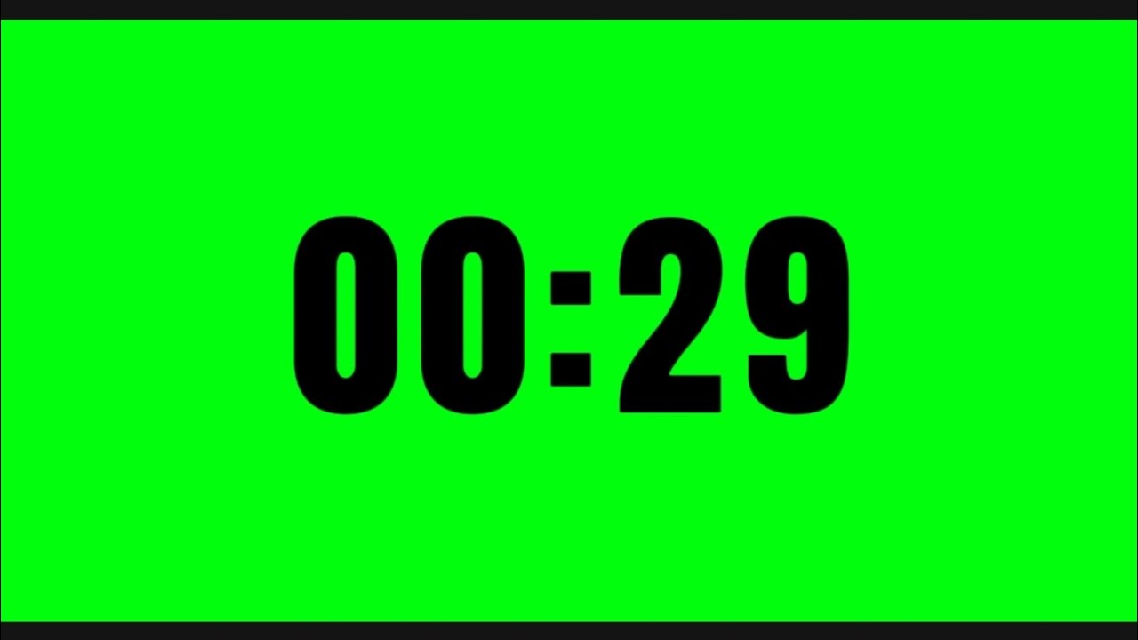 29 Seconds Timer Youtube