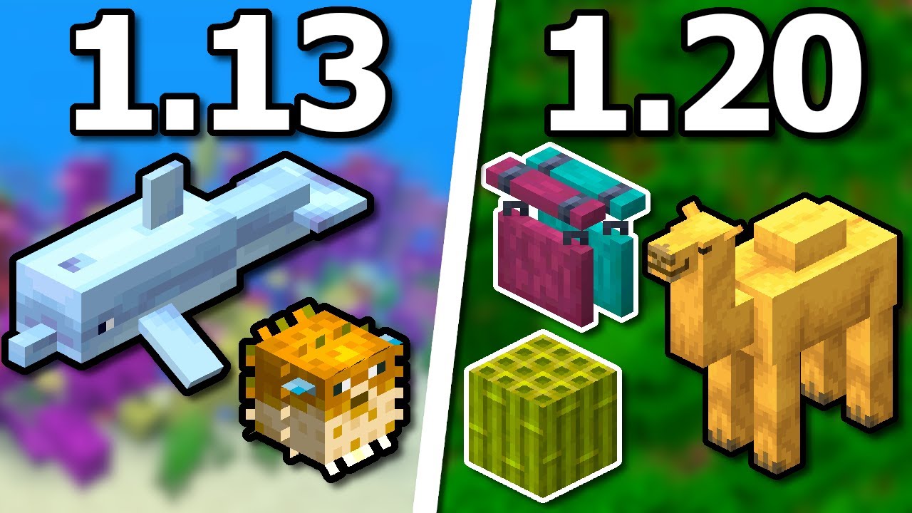 Every Modern Minecraft Update Explained Youtube