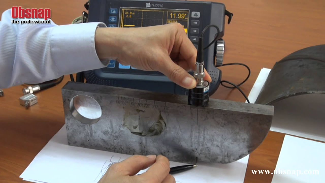 Tud 310 Ultrasonic Flaw Detector Youtube
