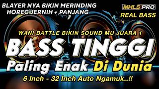Dj Full Bass Tinggi Terbaru 2024 Paling Enak Didunia Cek Sound Blayer Horeg Jernih Panjang Mhls ...