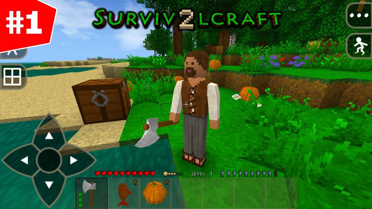 Jugando Survivalcraft 2 Nueva Aventura 1 Serie Survival De