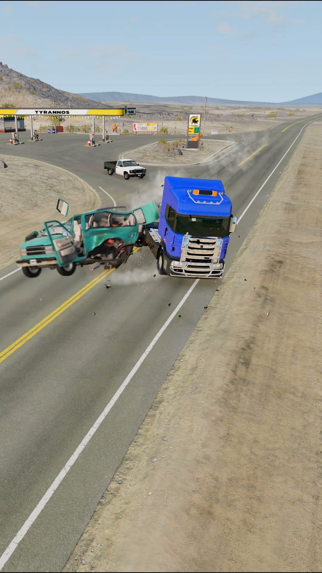Realistic Highway Car Crashes 12 Youtube