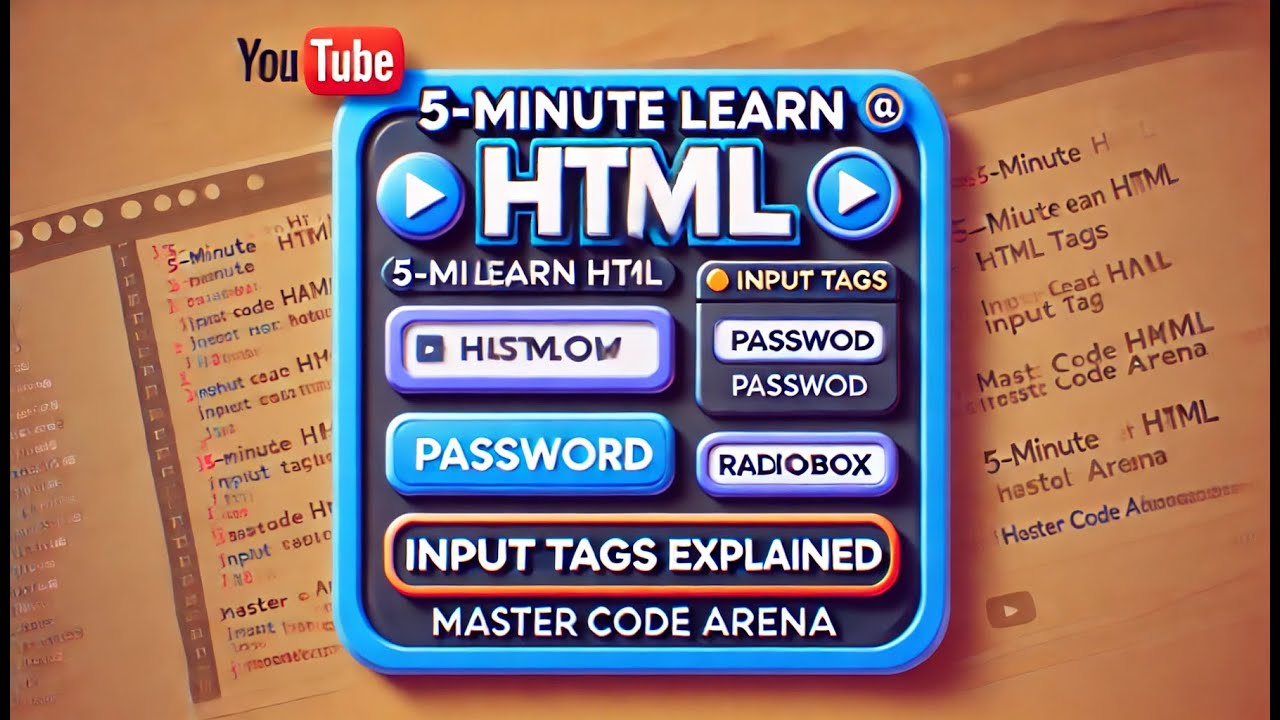 Html Inputs Youtube