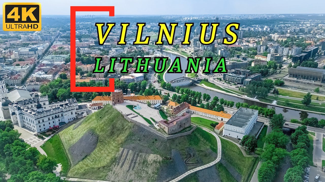 Vilnius Lithuania 4k рџ рџ By Drone Wonderful Footage Youtube