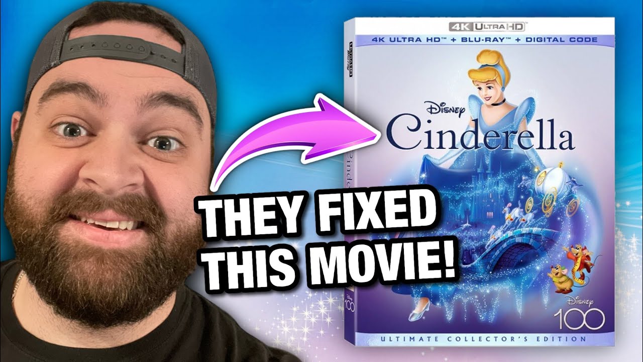 Cinderella 1950 4k Uhd Blu Ray Review Youtube