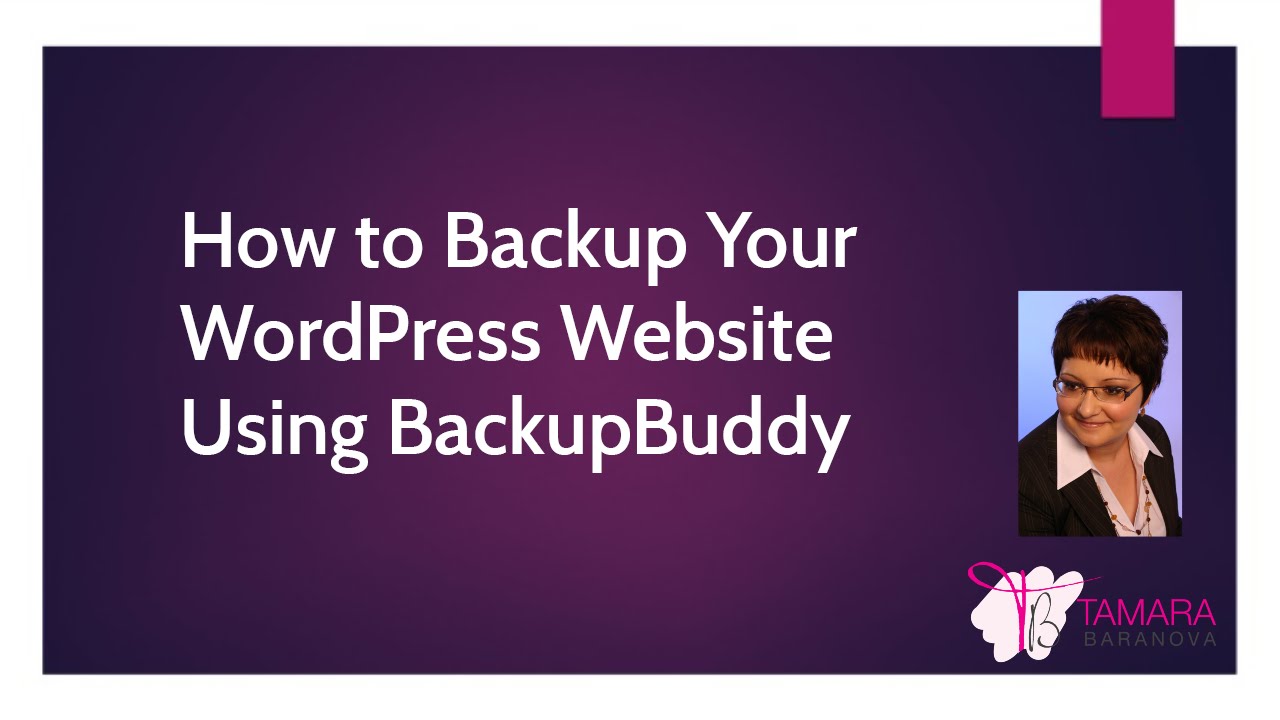 How To Backup Your Wordpress Website Using Backupbuddy Youtube