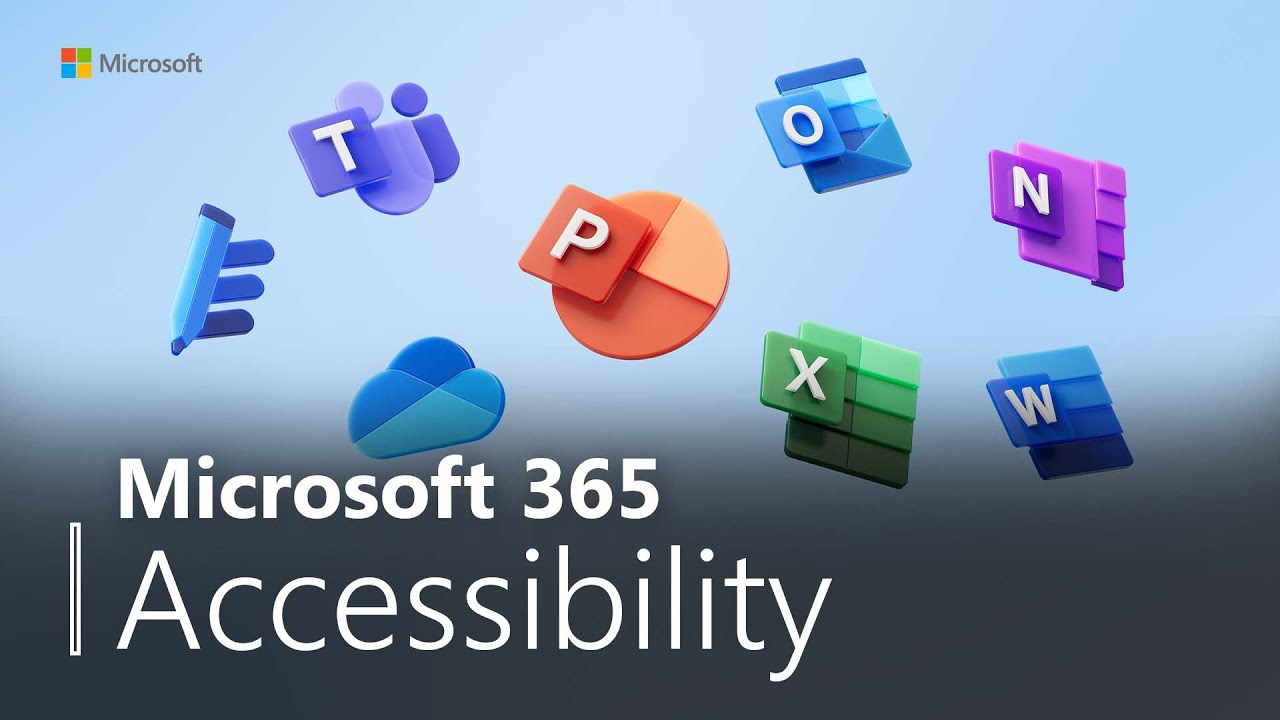Microsoft 365 Accessibility Features Youtube