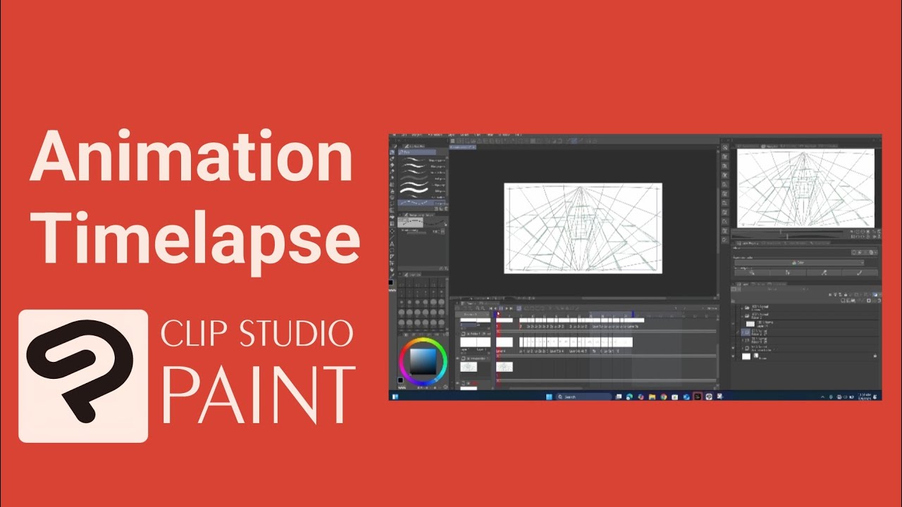 Animation Timelapse In Clip Studio Paint Timelapse Part 1 Animation