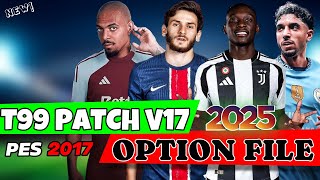 Pes 2017 New T99 Patch Option File January 2025 Baron Pes Mods Mp3 Music & Mp4 video downloads