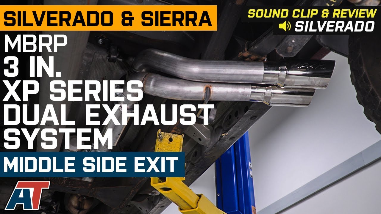 2009 2018 Silverado Sierra Mbrp 3 Inch Xp Series Dual Exhaust Middle